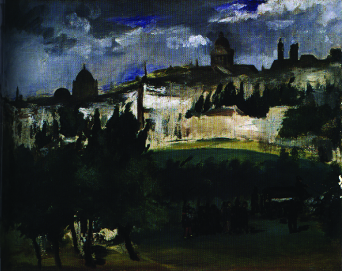 Fig 1-Manet-Funeral 1870 – The Painting School of Montmiral