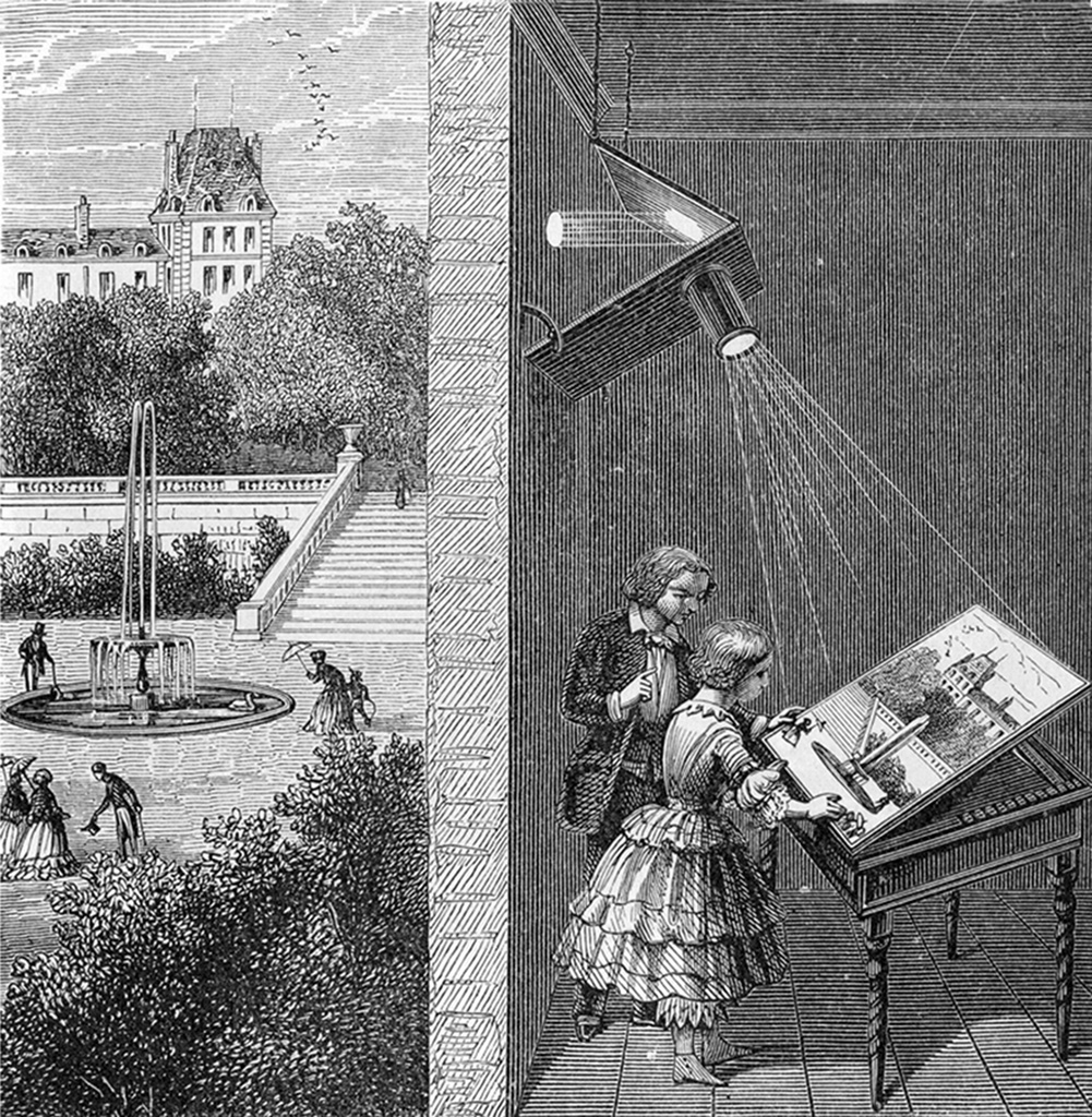Camera obscura 1887 – The Painting School of Montmiral